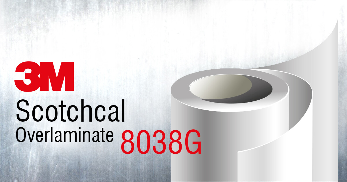 3M Scotchcal Overlaminate 8038G | 3M Scotchcal Overlaminates