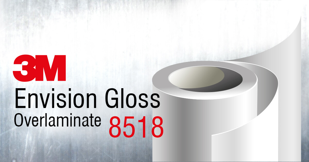 3M Scotchcal Overlaminate 8518G | 3M Overlaminate | Partners Ltd.