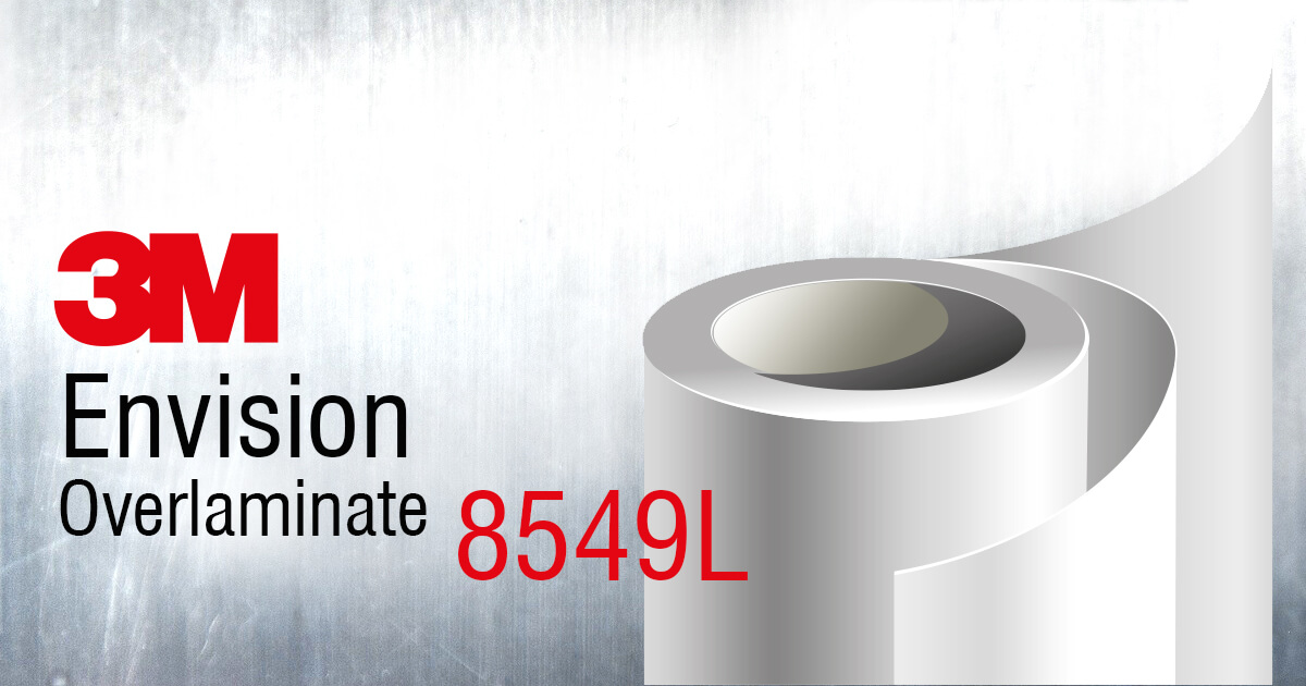 3M 8549L Envision Wrap Luster Overlaminate | 3M Overlaminates