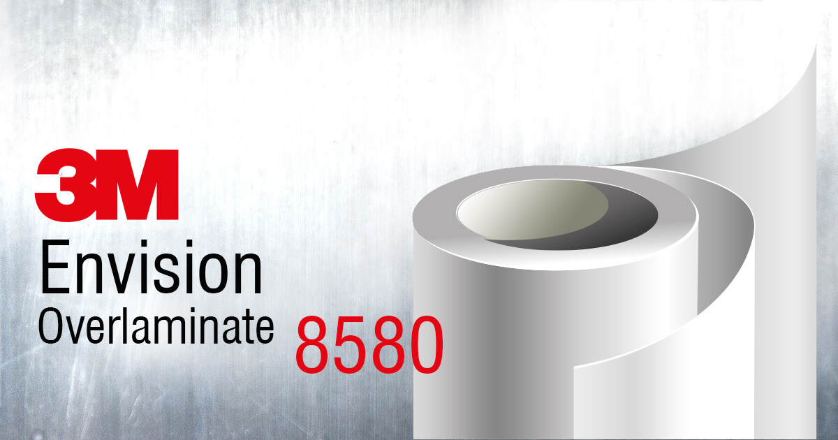 3M Scotchcal Gloss Overlaminate 8580 | 3M Scotchcal Overlaminates