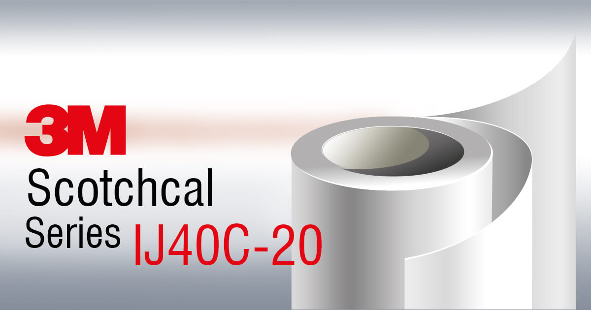 3M Scotchcal IJ40C-20 | 3M Wide Graphic Films | Partners Ltd.