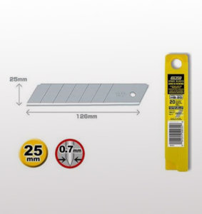 OLFA HB 20 Heavy Duty Snap-Off Blades, 25 mm | Partners Ltd.