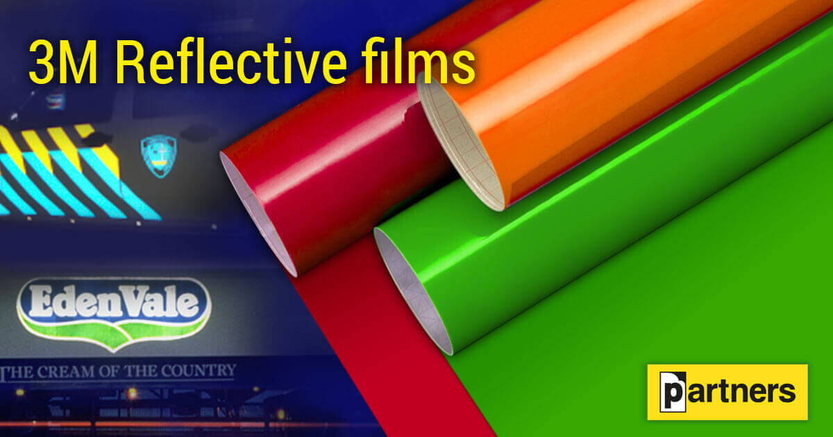 3M Reflective films for application on vehicles, signage and road signs ...
