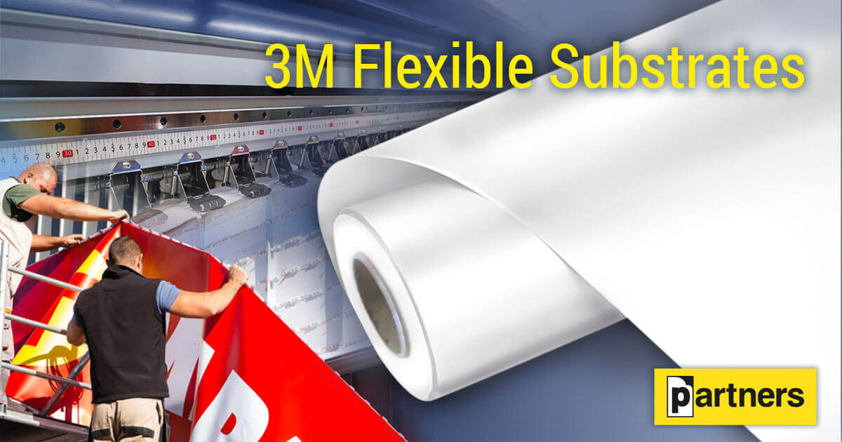 Flexible Substrates 3M for manufacturing signs, channel letters, billboards