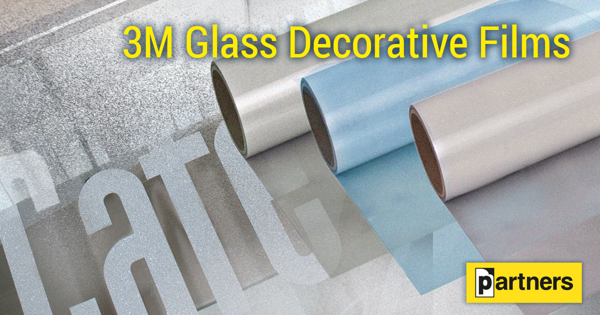 3M Decorative window films for glass facades or partitions | Electrocut ...