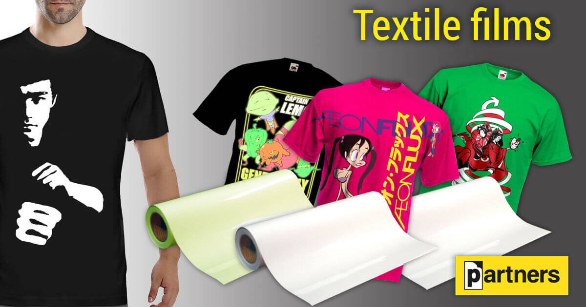 Textile films for printing and electrocutting - PromaPrint, PromaFlex Plus