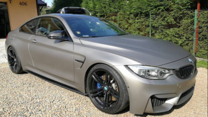 3M 2080 Wrap Film Series M230 Matte Grey Aluminuim Metallic