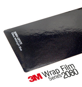 3M 2080 Car Wrap Series GP272 Gloss Midnight Blue | Colors