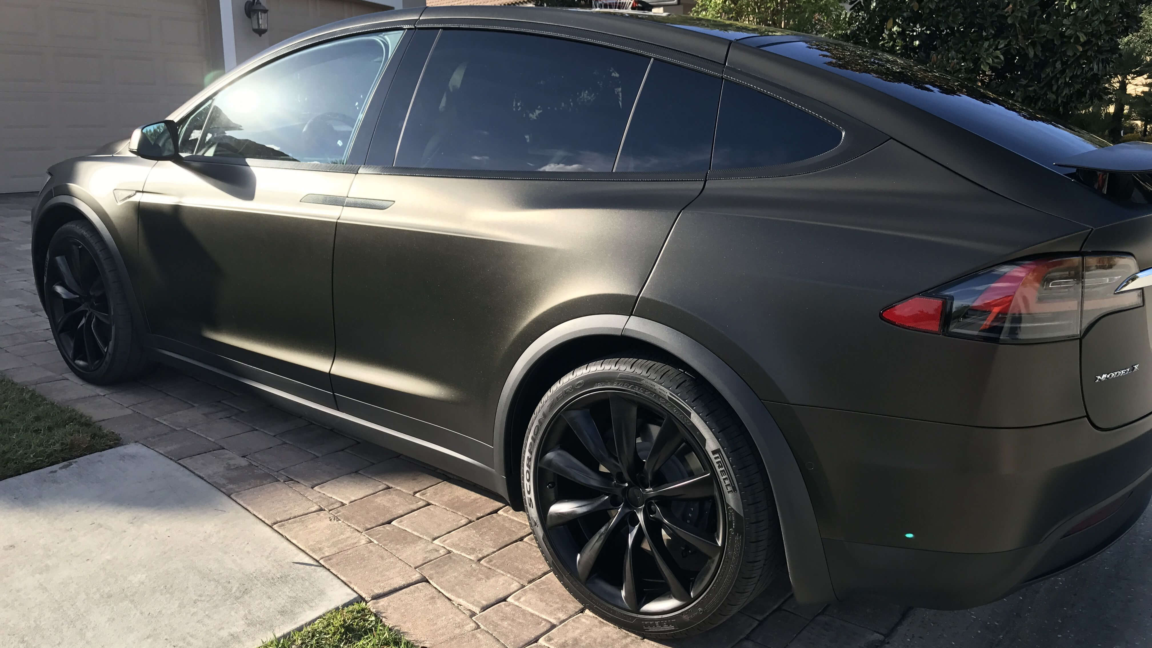 3M 2080 Car Wrap Series SP242 Gold Dust Black Satin