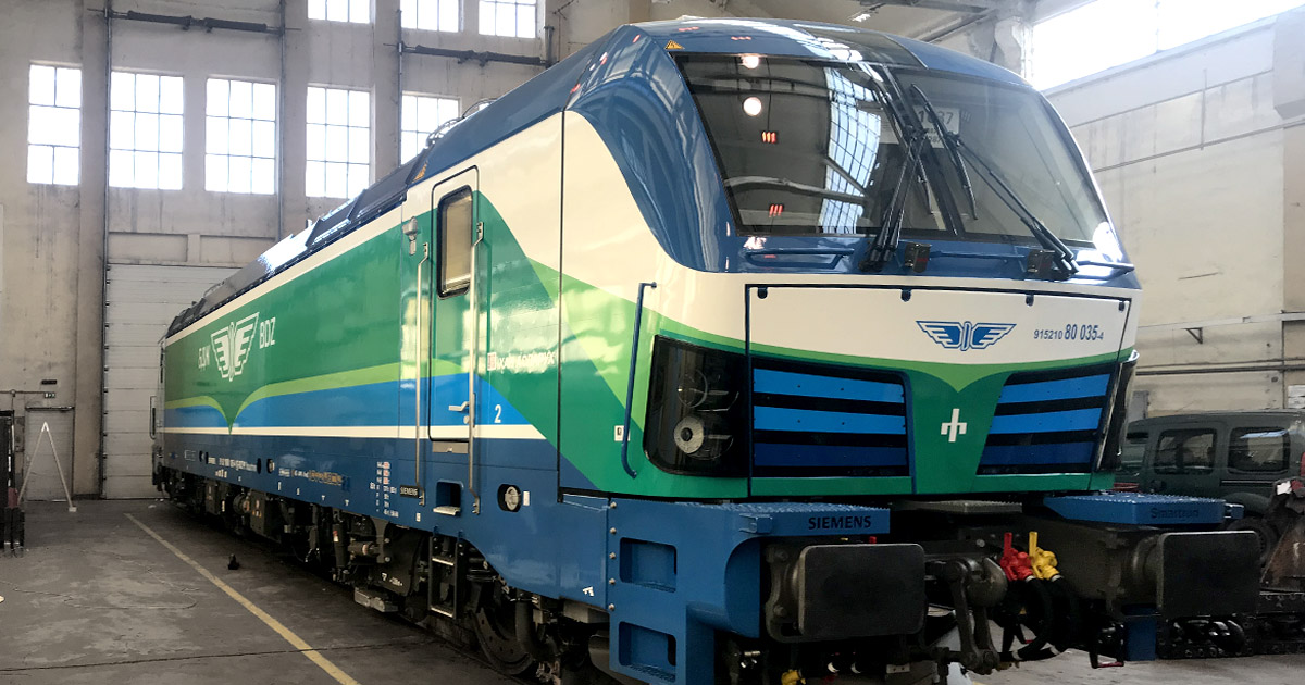 Smart" locomotive named "Khan Asparuh" was wrapped with 3M film!