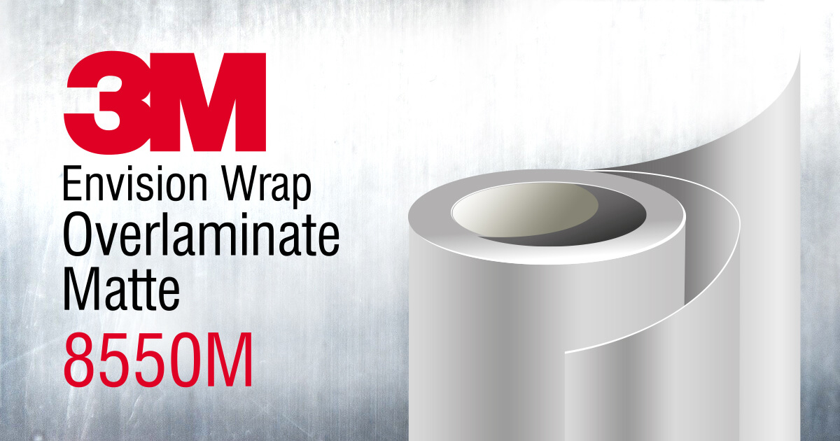 3M 8550M Envision Wrap Overlaminate | 3M Scotchcal Overlaminates