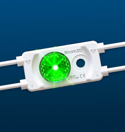 SloanLED VL4 Mini Green (1 Lens/ 1 LED) | SloanLED Modules
