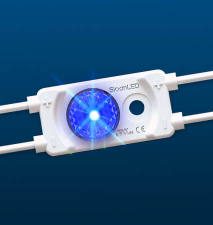 SloanLED VL4 Mini Blue (1 Lens/ 1 LED) | SloanLED Modules