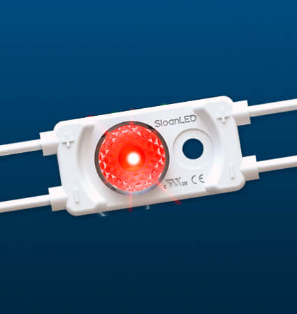 SloanLED VL4 Mini Red (1 Lens/ 1 LED) | SloanLED Modules