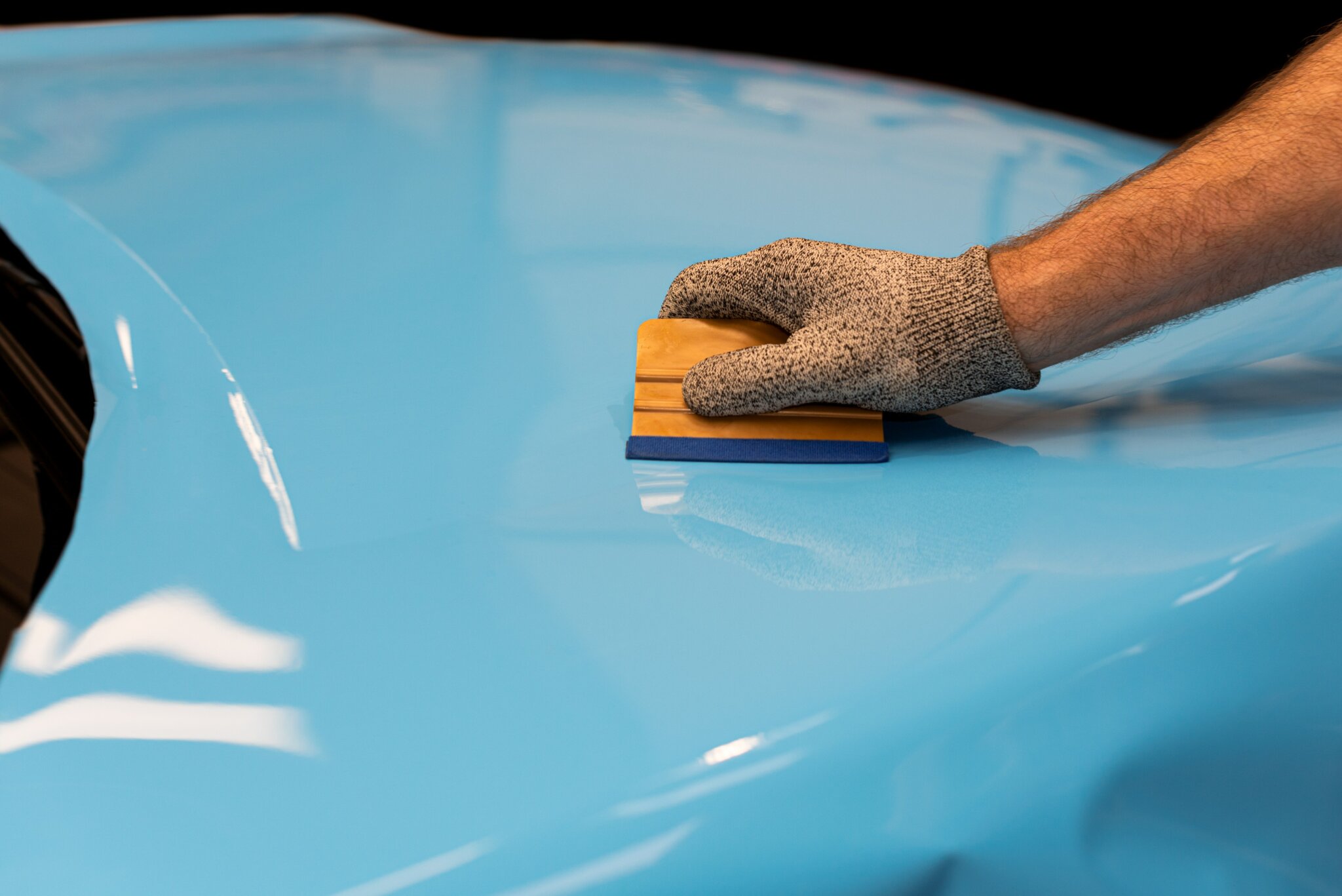 3M 2080 Wrap Film Series HG77 – небесносин супер гланц