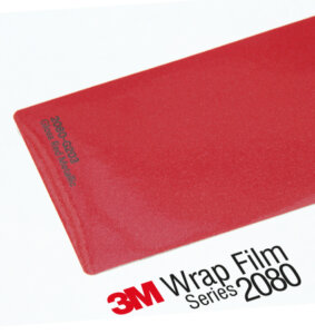 3M 2080 Wrap Film Series - G203 Red Metallic, gloss