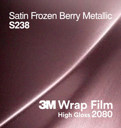 3M 2080 Wrap Film Series S238 Frozen Berry Metallic