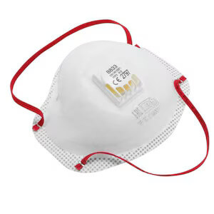 3M 8833 FFP3 Mask Valved – Protective Respirator Mask for Dust